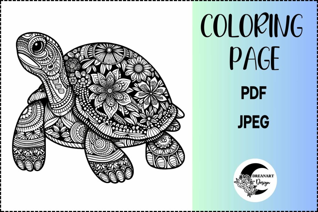 Turtle Coloring Pages Printable: Unleash Creativity and Discover ...