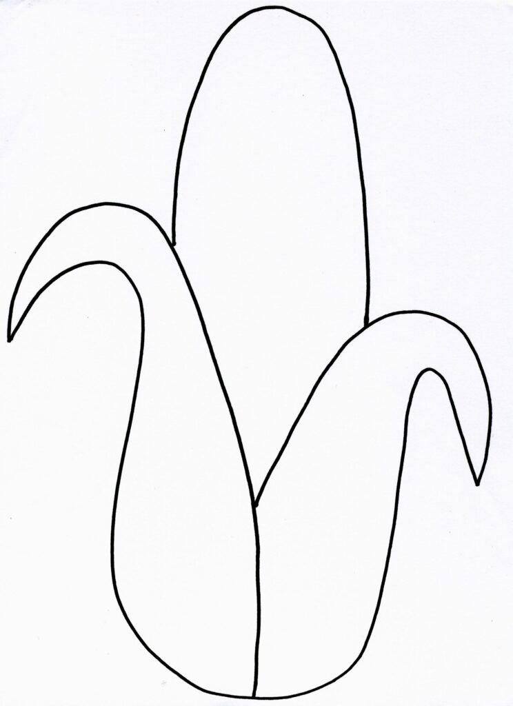 Corn Template Printable: Fun and Creative Way to Enhance Your Projects ...